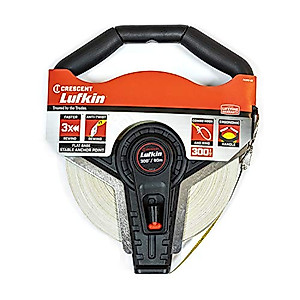 Lufkin 1/2" x 300'/90m Fiberglass Long Tape - FE300-02