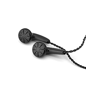 FAAEAL Snow-Lotus 1.0 HiFi Earphone 64 Ohm DIY Clear Detailed Balanced Sound Quality Music Earphones DJ Earphones (Snow-Lotus 1.0, Black)