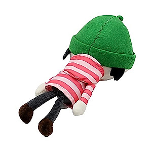 Cute Sarah and Duck Plush Toys, Soft Stuffed Animal Plush Doll Toys, Cartoon Anime Girl Sarah and White Duck Plush Toy Dolls, Birthday Gifts for Boys and Girls (Sarah 9.8Inch)