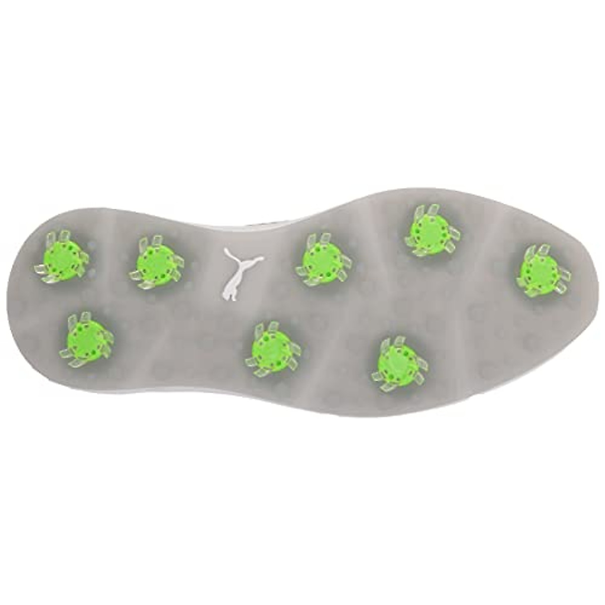 PUMA Men's Ignite Articulate Golf Shoe, White Silver/High-Rise, 10.5