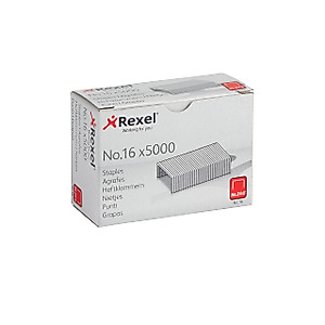 REXEL Staples NO16 6MM PK5000 06010 by Rexel