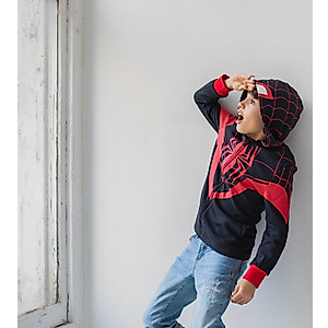 Marvel Spider-Man Miles Morales Toddler Boys Zip Up Hoodie Spiderverse 5T