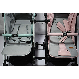 Twin Stroller Connector for Baby Universal Fits Umbrella Strollers Babyzen YOYO Yoya Etc.. Turns Two Single Strollers into a Double Stroller