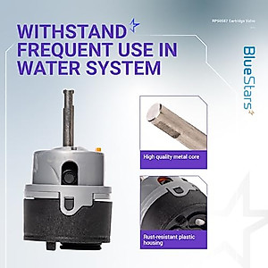BlueStars RP50587 Cartridge Valve - Fit Delta Faucets Kitchen and Kitchen Faucet Repair Kit - Replacement for Single Handle Valve Cartridge RP50587