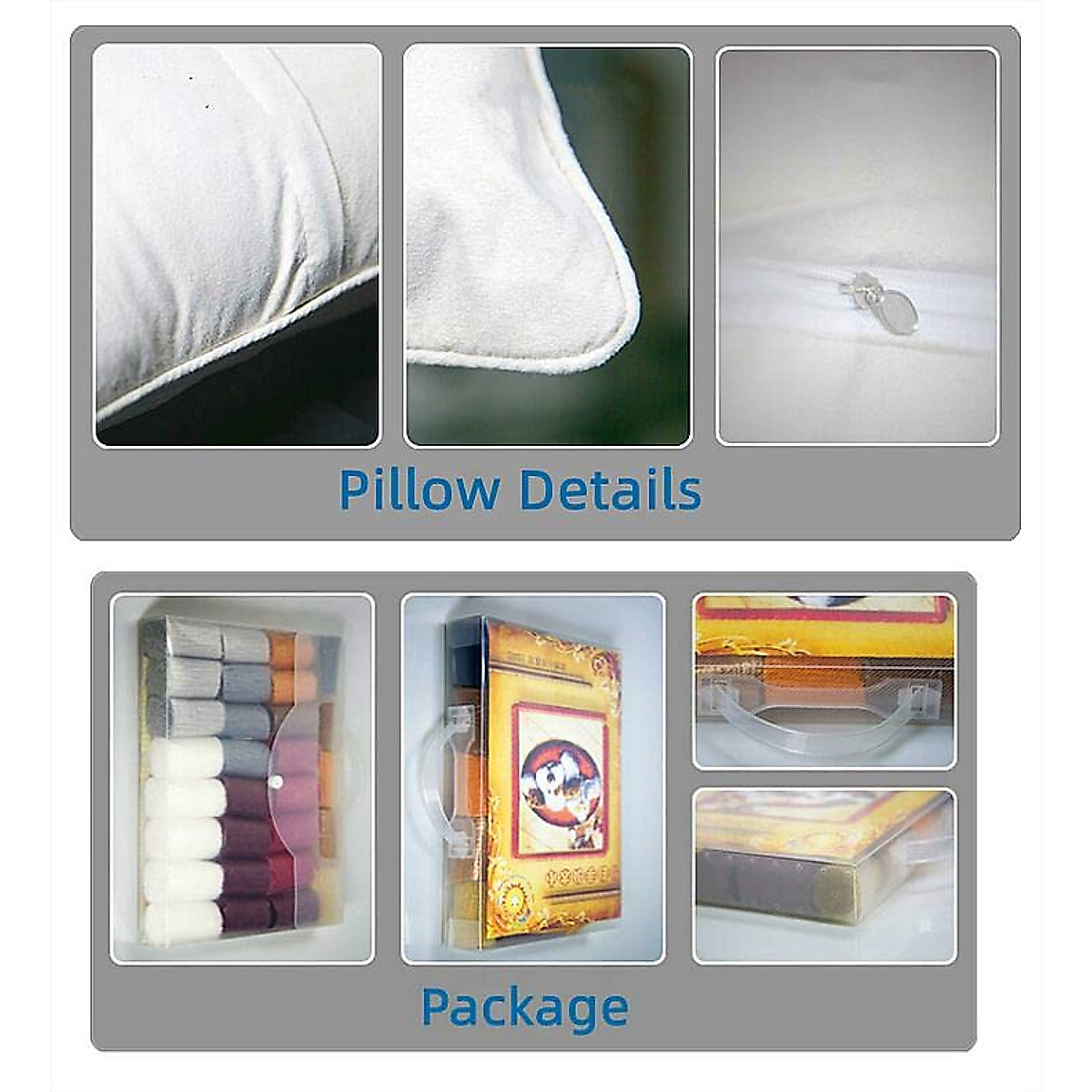 Latch Hook Kits Pillow Animal Owl and Blue Moon Cover Printed Canvas DIY Cushion Crochet Yarn Needlework Hook Latch Kit Embroidery Pillowcase Rug Home Sofa Christmas Decoration 43x43cm