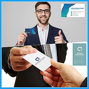 Tinlade Printable Business Cards Bulk Blank Business Cards Paper Compatible with Laser and Inkjet Printer Perforated Cardstock Design Your Own Personalized Business Cards, 3.5 x 2 Inch (3000 Pcs)