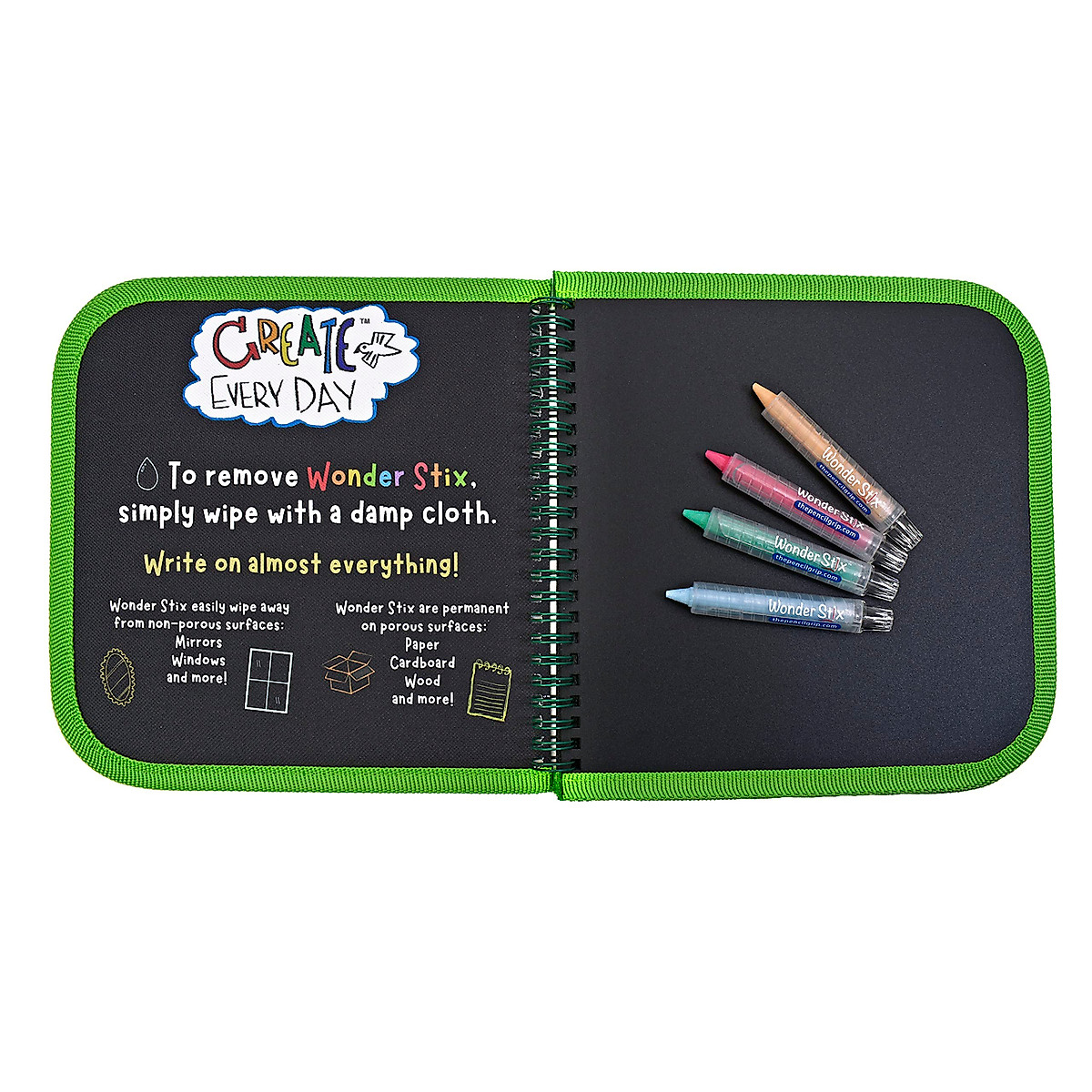 The Pencil Grip Reusable Activity Book Daily Doodler Dino Cover (TPG-841)