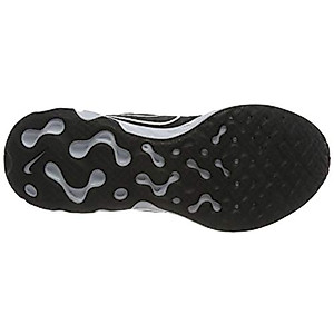 NIKE Women's Running Shoe, Black White Dk Smoke Grey, 6.5