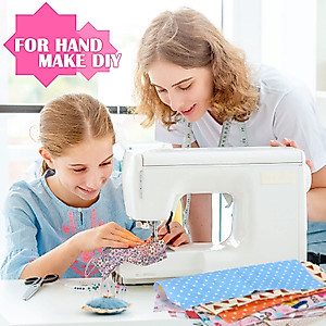 100 Pcs Cotton Fabric Square Patchwork Craft Fabric Scraps Quilting Fat Bundles Flower Animals Cartoon for DIY Sewing Cloths (Lovely, 10 Inch)