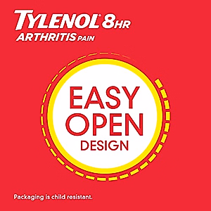Tylenol 8 Hour Arthritis Pain Tablets with Acetaminophen for Joint Pain, 24 ct
