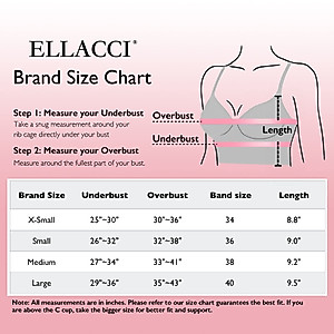 ELLACCI Women's Diamond Chain Mesh Bustier Crop Top Push Up Corset Top Bralet White Medium