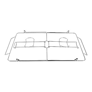 Chafing Wire Rack Buffet Stand - 24 Pack Full Size Racks for Dish Serving Trays Food Warmer Catering Supplies for Parties, Occasions, or Events