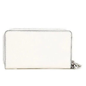 Michael Michael Kors Women's Large Flat Phone Wristlet (Optic White)