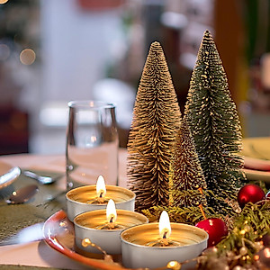 MAKALONE Soy Wax Tea Lights Candles 100 Pack,Natural White Soy Tealight Candles-4 Hours Long Burning,Paraffin-Free,Unscented,Clean Burn Tea Lights Votive Candles Bulk for Home Dinner,Weddings