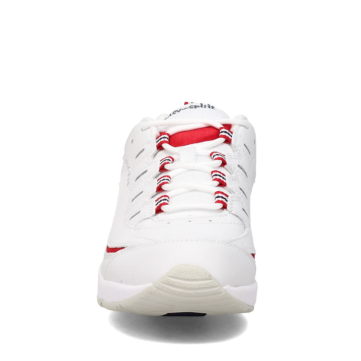 Easy Spirit Women's Romy Sneaker, White/Red, 8.5 Wide