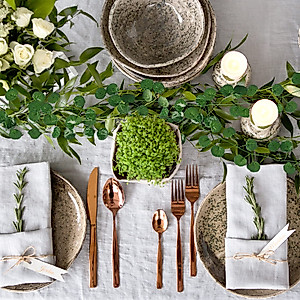 Whonline 14 Pack 96 Feet Fake Leaves Artificial Ivy Vines Greenery Decor Leaf Garland Hanging Plants Vines for Bedroom Home Wedding Jungle Party Decorations