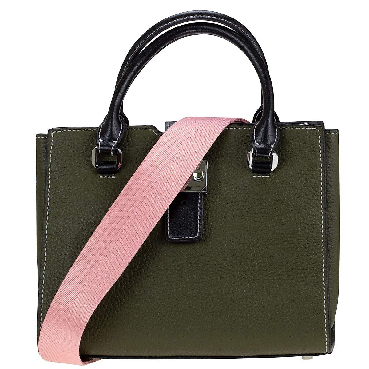 Allzedream Wide Purse Strap Replacement Crossbody Shoulder Bag Adjustable (Pink)