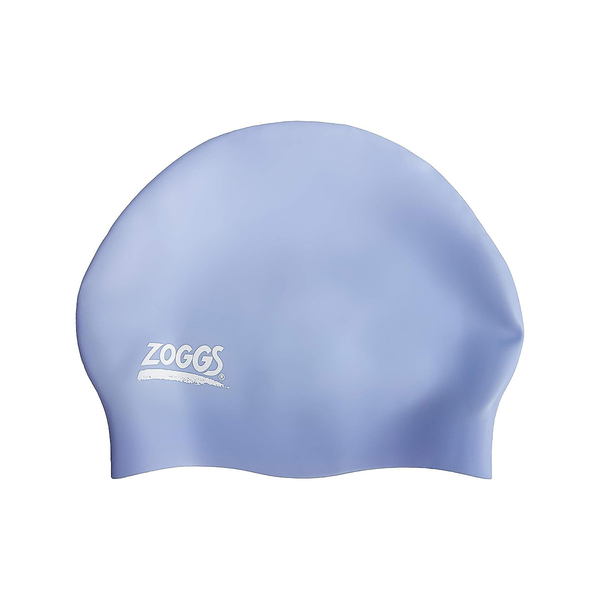 Zoggs Unisex's Easy-fit Silicone Swimming Cap, Black, One Size