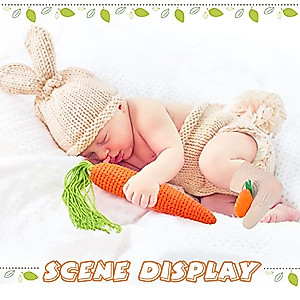 Easter Newborn Photography Prop Baby Boy Girl Photo Newborn Bunny Outfits Rabbit Hat Photoshoot Costume 0-6 Months(Rabbit)