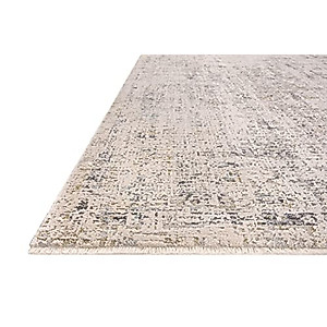 Amber Lewis x Loloi Alie Collection ALE-02 Sand / Sky, Traditional 18" x 18" Sample Rug