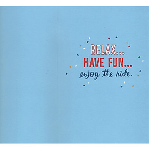 Cute Dog Riding in Car With His Face Hanging Out the Window Happy Birthday Card - Live Each Day Like It's Your Birthday... Relax... Have Fun... Enjoy the Ride.