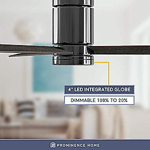 Prominence Home 51465-01 Espy Ceiling Fan, 52, Gun Metal