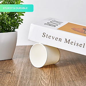 JOLLY PARTY 2 oz Bathroom Cups, 360 Pack Small Paper Cups, White Mouthwash Cups, Disposable Mini Espresso Paper Cups, Paper Sampling Cup