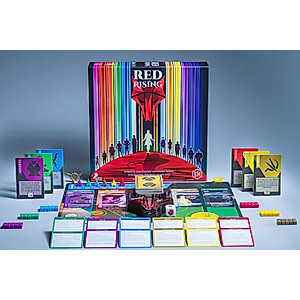 Stonemaier Games: Red Rising | A Competitive Strategy Game Based on The Novels from Pierce Brown | Craft a Hand of Powerful Characters from The World of Red Rising | 1-6 Players, 60 Mins, Ages 14+