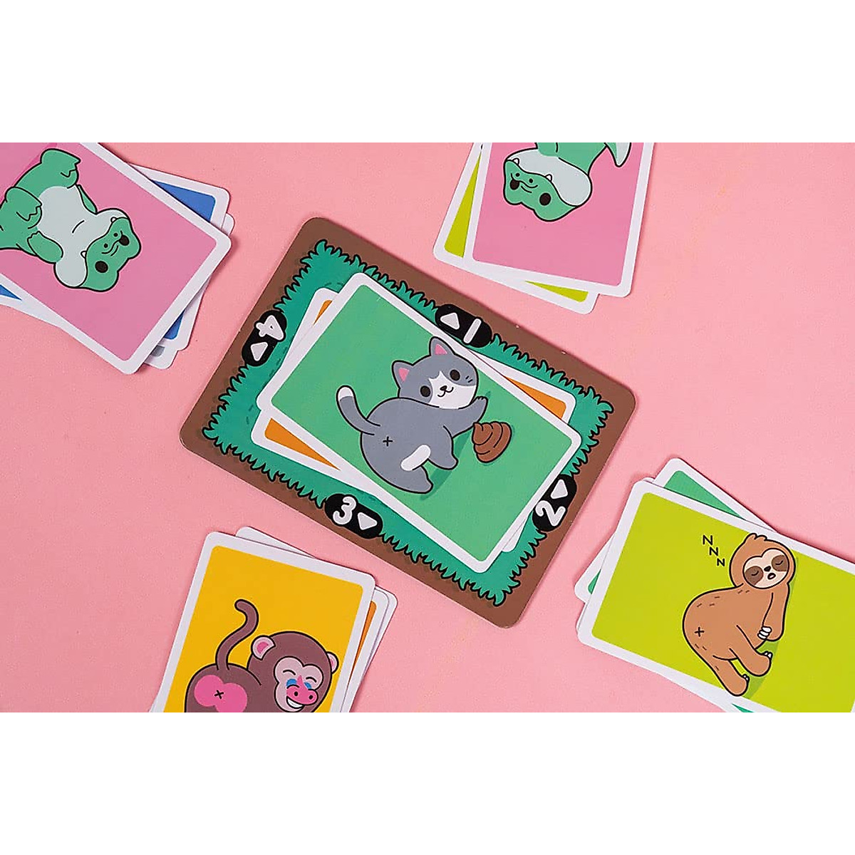 Professor PUZZLE May Contain Butts - Race to React in This Fast-paced Butt-Matching Card Game!