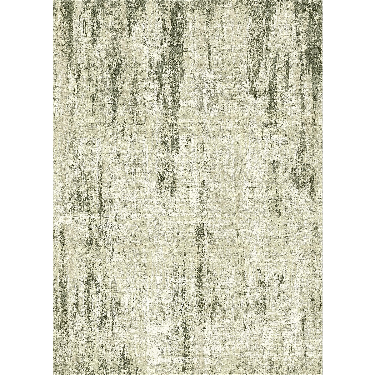 Valenrug Washable Rug - Stain Resistant Area Rugs for Living Room, Non Slip Backing Printed Rugs for Bedroom, Folable Machine Washable Area Rug(Green,8'x10')