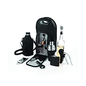 True True2Go Water Bottle, Double Walled Insulated Stainless Steel with Matte Finish, Dishwasher Safe 750 ML / 25 Oz Black Set of 1