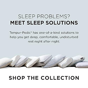 Tempur-Pedic TEMPUR-Cloud Dual Cooling Pillow, Queen, White