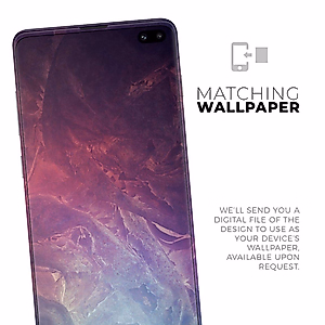 DesignSkinz Abstract Fire & Ice V15 | Protective Vinyl Decal Wrap Skin Cover Compatible with The Samsung Galaxy S20 Ultra (Full-Body, Screen Trim & Back Glass Skin)