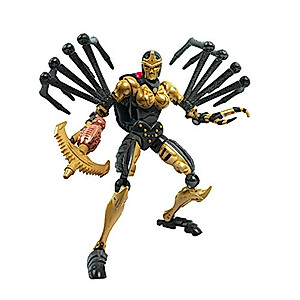 Transformers Toys Generations War for Cybertron: Kingdom Deluxe WFC-K5 Blackarachnia Action Figure - Kids Ages 8 and Up, 5.5-inch