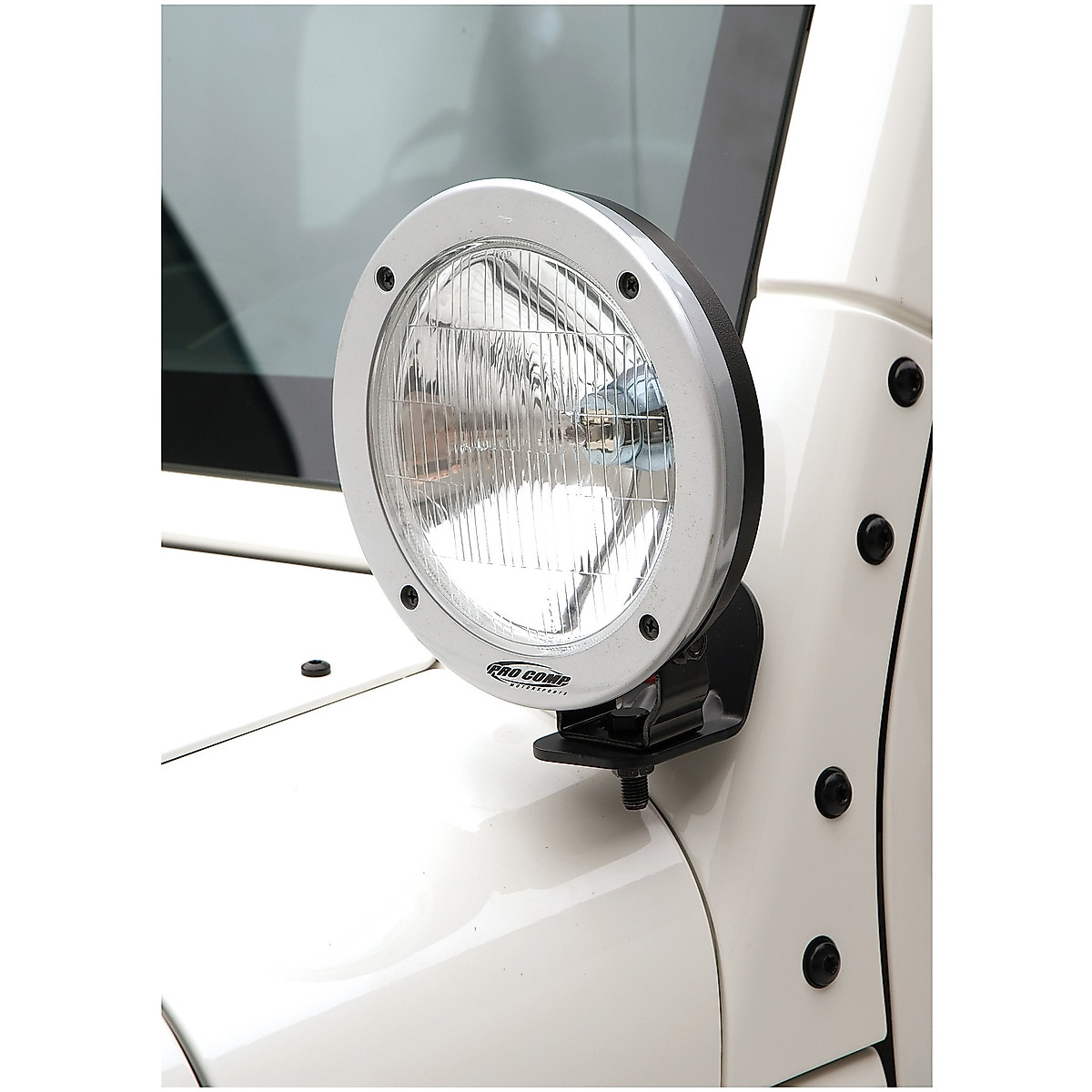 Smittybilt Windshield Light Bracket (Black) - 7690