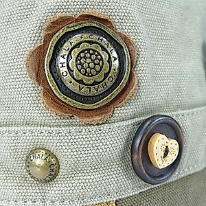 Chala Patch Cross-Body Women Handbag, Canvas Messenger Bag - Chihuahua - Sand