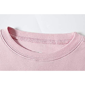 Family Feeling Giraffe Baby Girls Long Sleeve Pajamas Sets Valentines Day Cotton Pyjamas Kids Heart Pjs Size 18-24M