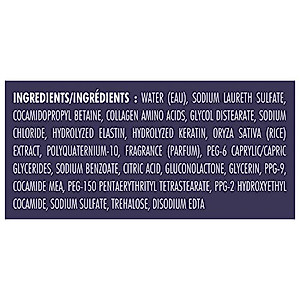 Nexxus Keraphix Shampoo for Damaged Hair Keraphix with ProteinFusion Silicone-Free with Keratin Protein and Black Rice 13.5 oz