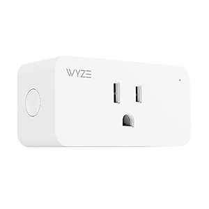 Wyze Plug, 2.4GHz WiFi Smart Plug, Works with Alexa, Google Assistant, IFTTT, No Hub Required, One-Pack, White – A Certified for Humans Device