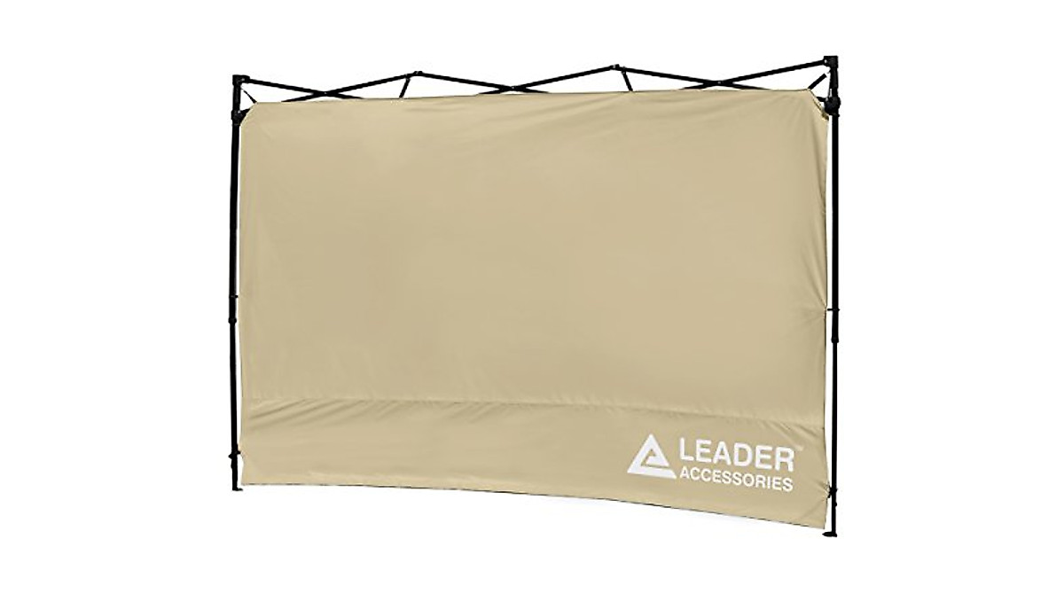 Leader Accessories SunWall for 10x10 & 10x20 Canopies - Easy Setup Sun ...