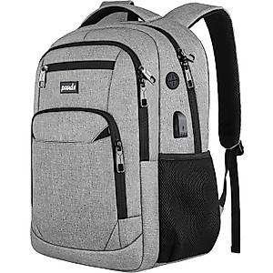 Paude Backpack School,Backpack Laptop,Bookbag for Teen Boys 15.6 Inch College Backpack for University Business Work Travel