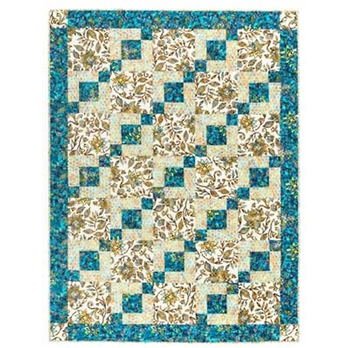 Fabric Cafe PDQ 3-Yard Quilts Bk, None Brown, 11 x 8.5 x 0.06