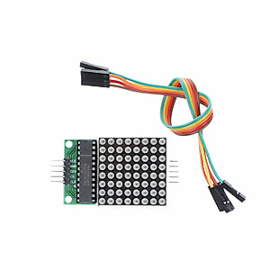 NOYITO MAX7219 Dot Matrix Module Microcontroller Module (Pack of 2)