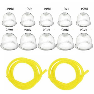 JUIYU Patio, Lawn & Garden 10pcs Primer Bulbs Fuel Pump Carburetor for Chainsaws Blower Trimmer Brushcutter Replace Outdoor Powertool Parts & Accessories