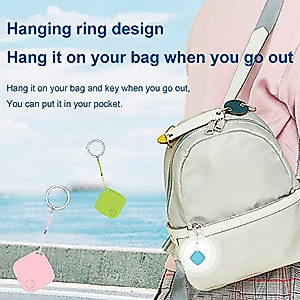 2023 New Portable Tracker, Bluetooth 5.0 Smart Anti-Lost Real Time Mini Tracking Locator, Item Finder Device for Mobile Keys Wallets Luggages Bags Kids Pets