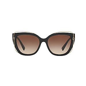 Tiffany & Co. TF4148 - 80013B Sunglasses BLACK W/ BROWN GRADIENT LENS 54mm