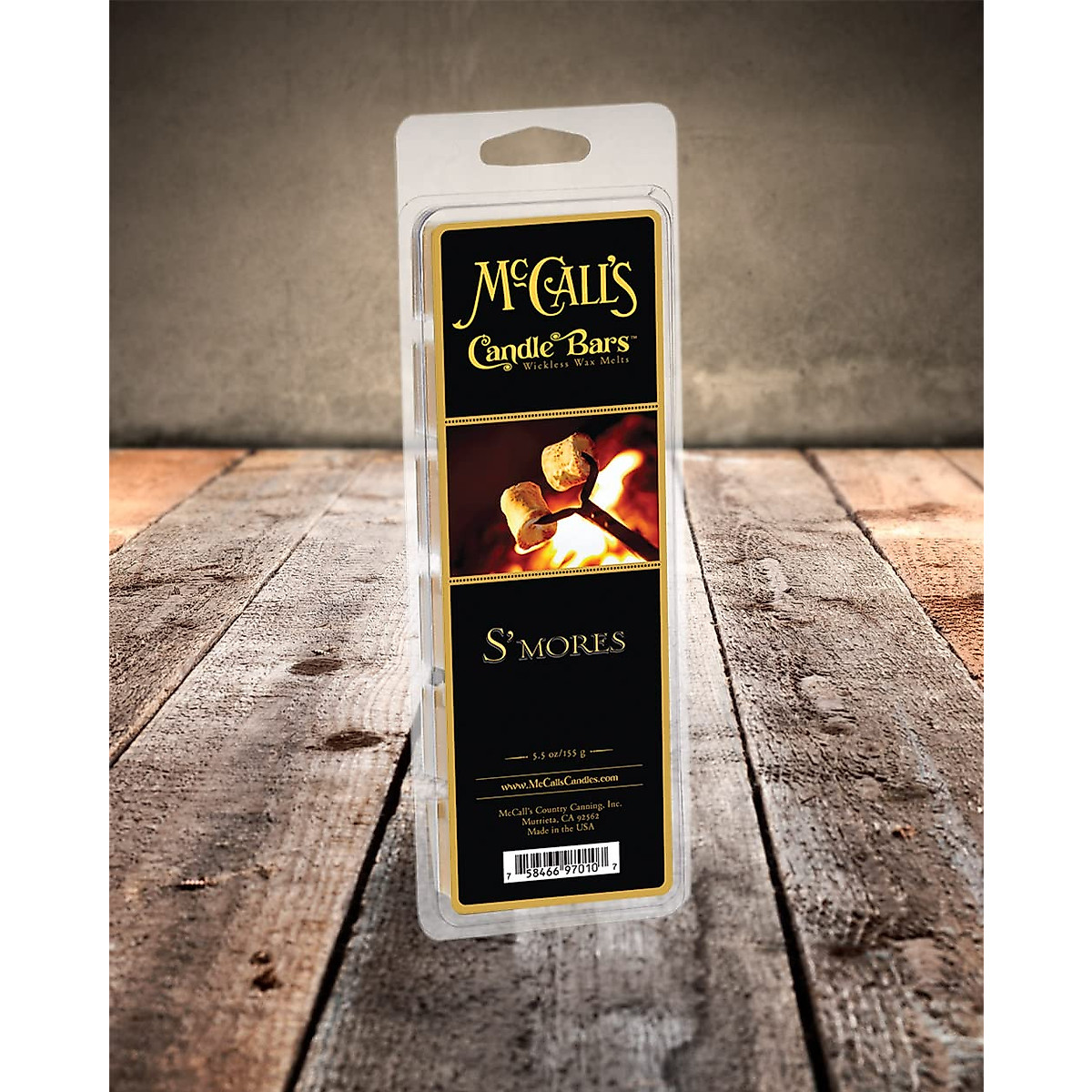 McCalls Candle Bars | S'Mores | 5.5 oz