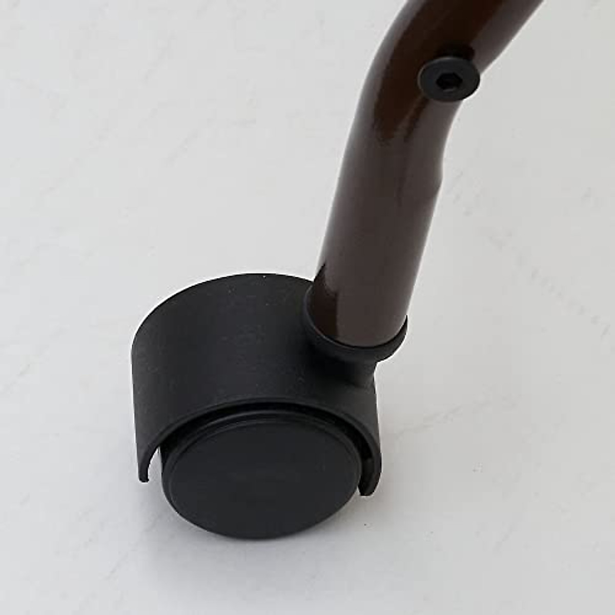 Household Essentials 7172 Rolling Laundry Hamper with Heavy-Duty Canvas Bag | Antique Bronze Frame