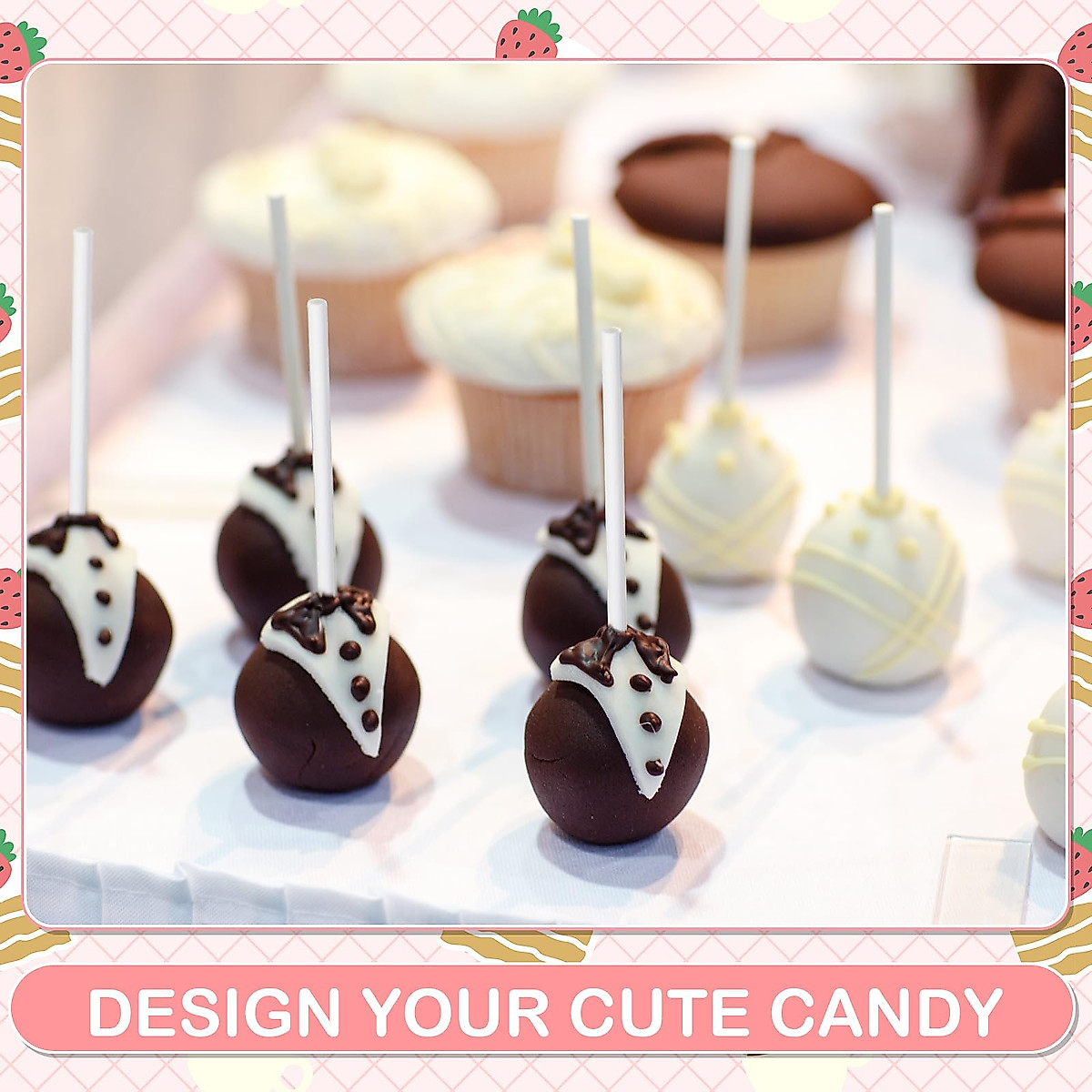 Umigy Electric Melting Chocolate Pot Gift Set Mini Fondue Fountain Pot Kit Chocolate Melting with DIY Mold and Accessories for Candy Chocolate Milk Cheese Candy Home (Pink, Fresh)