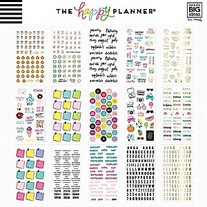 Me & My Big Ideas Happy Memory Keeping Sticker Value Pack, Botanicals